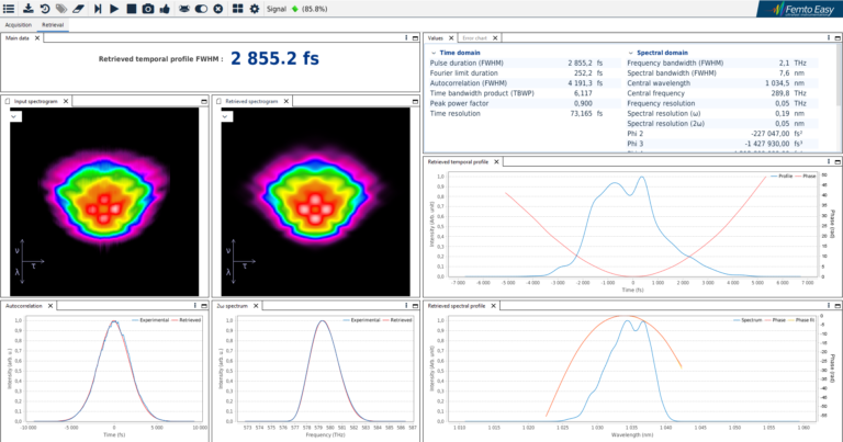 Single-shot FROG - Femto Easy